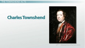 Charles Townshend Acts