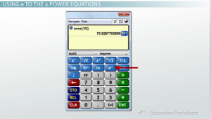 Trigonometry Functions & Exponentials on the CLEP Calculator - Video ...