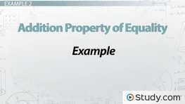 Additive Inverse Property: Definition & Examples | Study.com